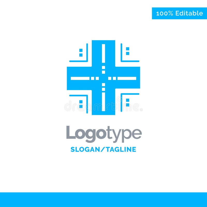 Computing, Database, Datacenter, Mainframe, Server Blue Business Logo ...