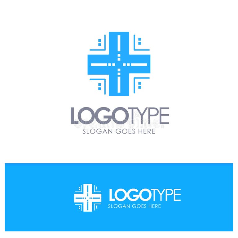 Computing, Database, Datacenter, Mainframe, Server Blue Logo Vector ...