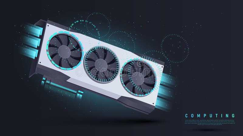Gpu Realistic Stock Illustrations – 19 Gpu Realistic Stock ...