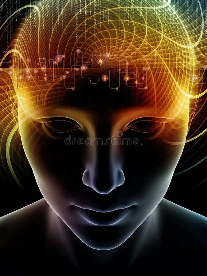 Computing Mind stock illustration. Illustration of creativity - 94155180