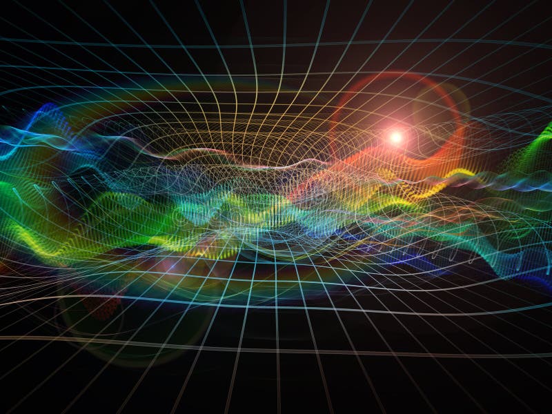 Computing Information Stream Stock Illustration - Illustration of ...