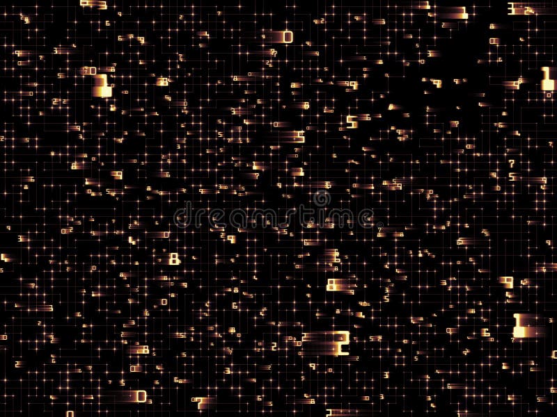 Computing Numbers stock illustration. Illustration of blur - 25527855