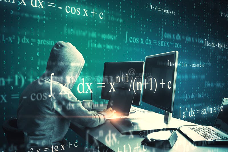 Computing, Programming and Theft Concept Stock Image - Image of coding ...