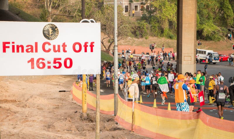Comrades Marathon Final Cut Off Editorial Photography - Image of ...