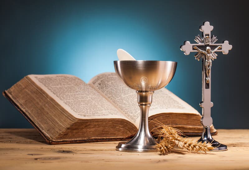 Comunión santa foto de archivo. Imagen de religioso, rezo - 45354826