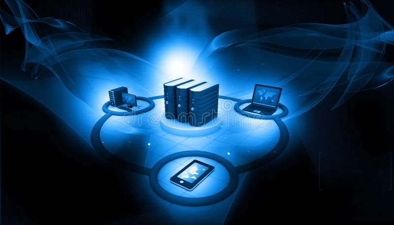 Comunicazione Di Internet E Della Rete Di Computer Illustrazione di ... Comunicazione Di Internet E Della Rete Di Computer Illustrazione di ...