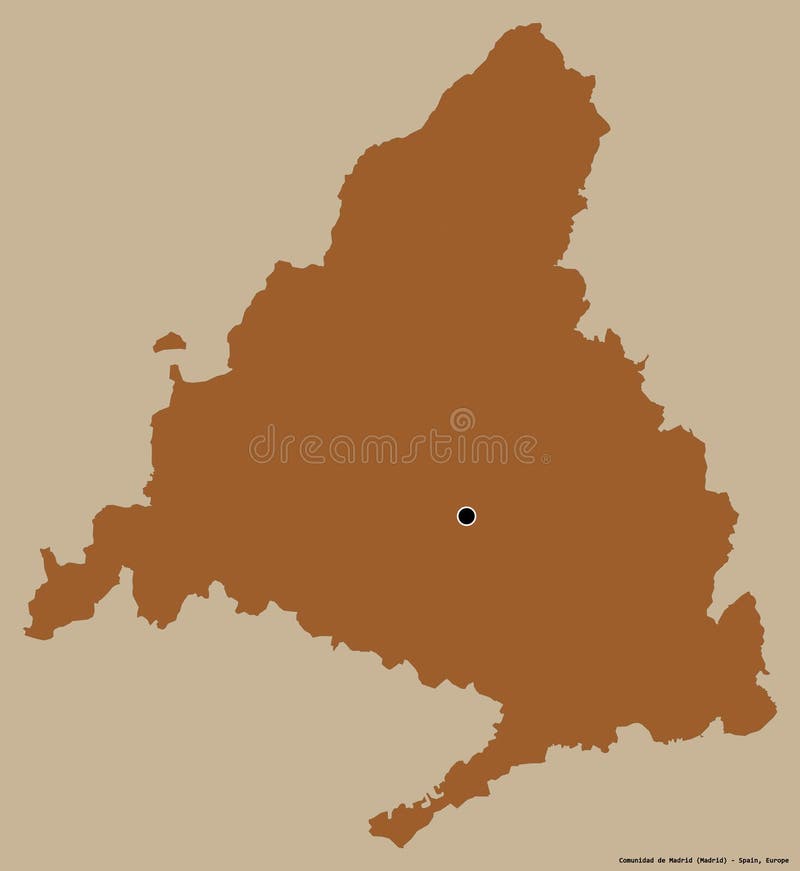 Madrid Community Map Stock Illustrations – 1,169 Madrid Community Map ...