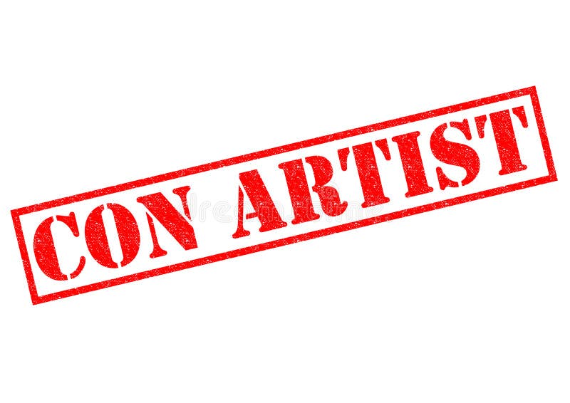 CON ARTIST stock illustration. Illustration of fake, fraudulent - 88074665