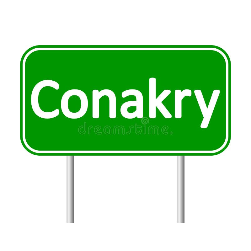 Background Conakry Map, Guinea, White and Light Grey City Poster ...