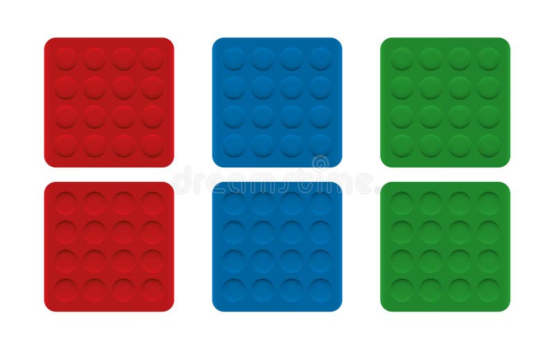 Concave Convex Illusion Optical Illusion Shadow Circles Pattern Stock ...