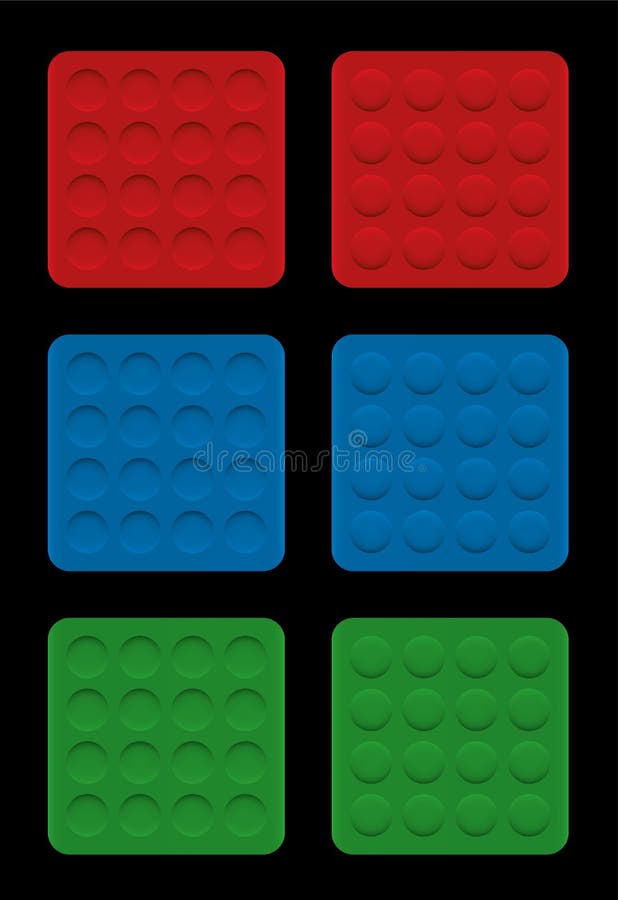 Concave Convex Optical Illusion Circles Plates Stock Vector ...