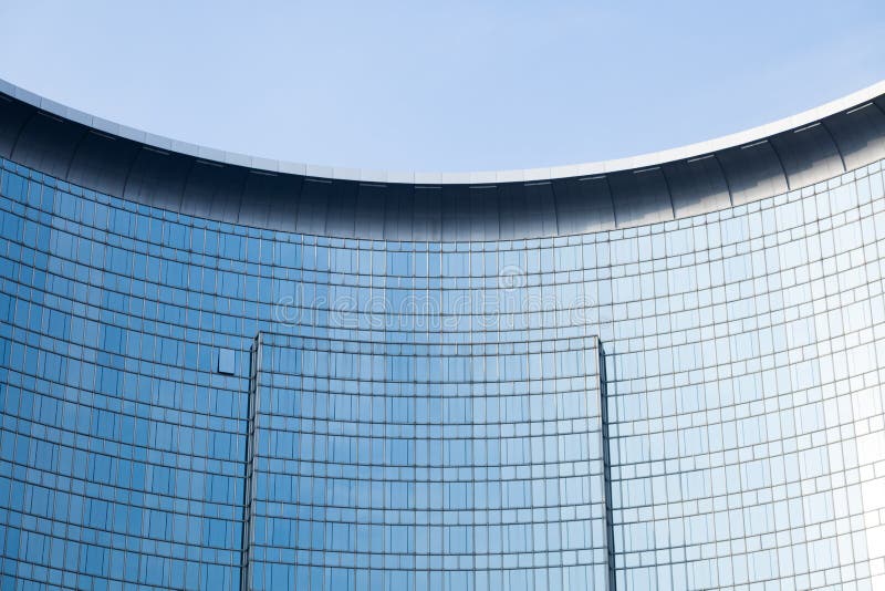 Concave Office Building stock photo. Image of modern - 28484186