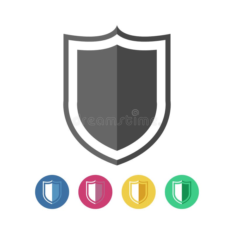 Concave Top Heater Shield Icons Stock Vector - Illustration of safe ...