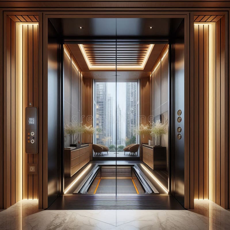 Concealed Elevator Stock Illustrations – 2 Concealed Elevator Stock ...