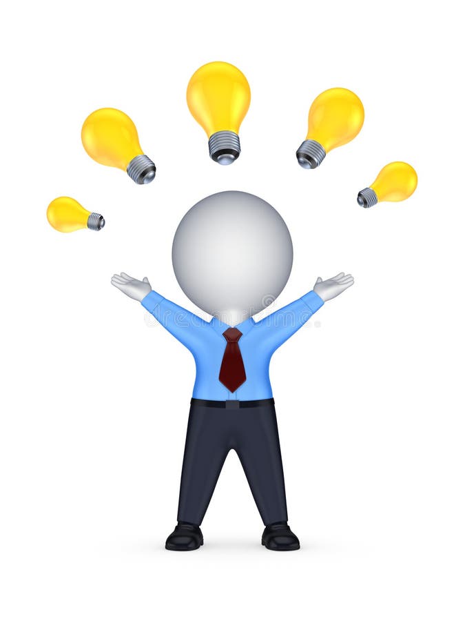 Conceito da ideia. ilustração stock. Ilustração de eletricidade - 31765345