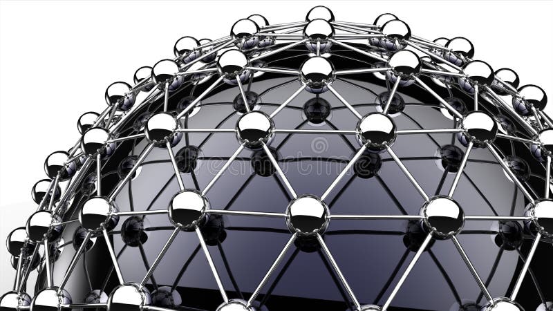 Conceito Da Interconexão Da Rede Ilustração Stock - Ilustração de ...