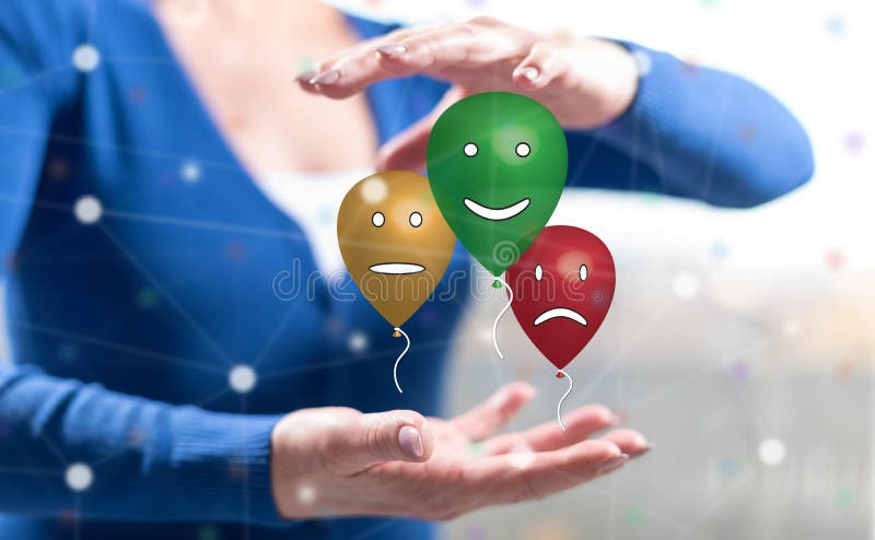 Conceito Da Satisfa??o Do Cliente Imagem de Stock - Imagem de voto ...