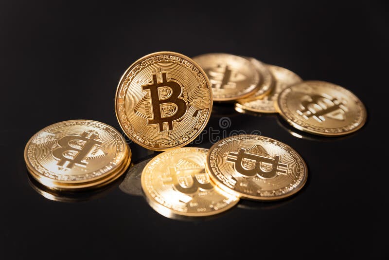 Conceito De Moeda Virtual De Criptomoeda Bitrate Foto de Stock - Imagem ...