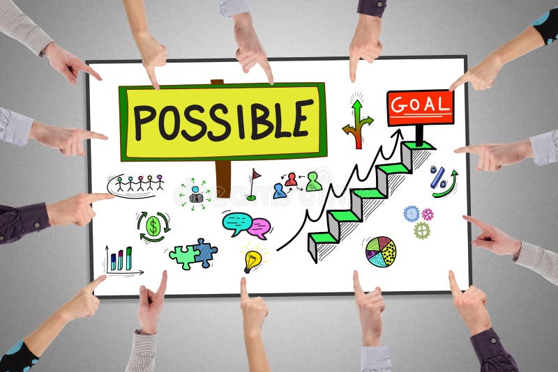 Conceito Do Desafio Em Um Whiteboard Foto de Stock - Imagem de quadro ...