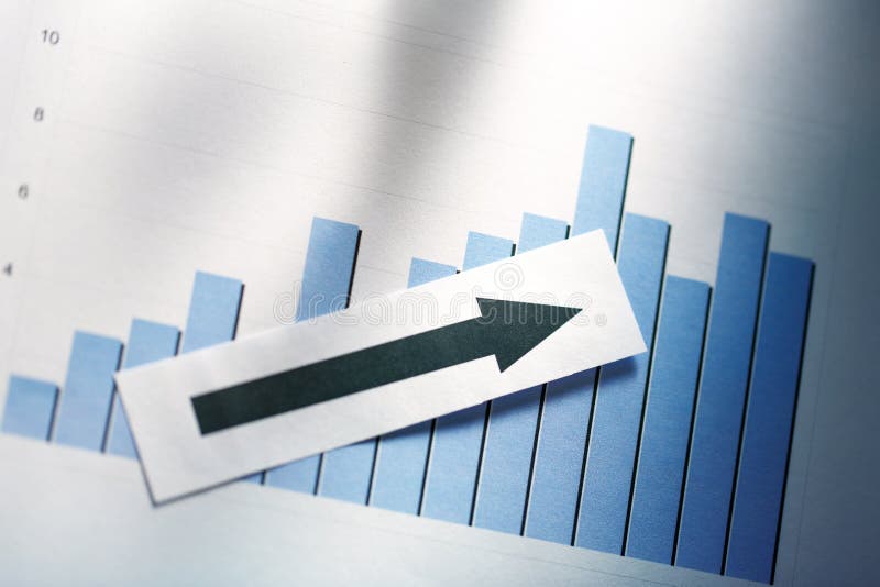 Conceito Do Diagrama Com Seta Imagem de Stock - Imagem de posicione ...
