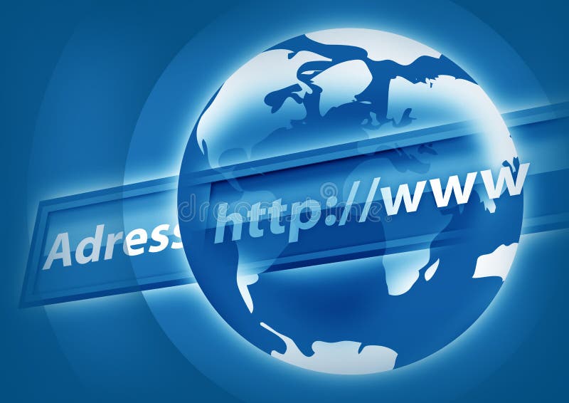 Conceito do Internet ilustração stock. Ilustração de internet - 11671592