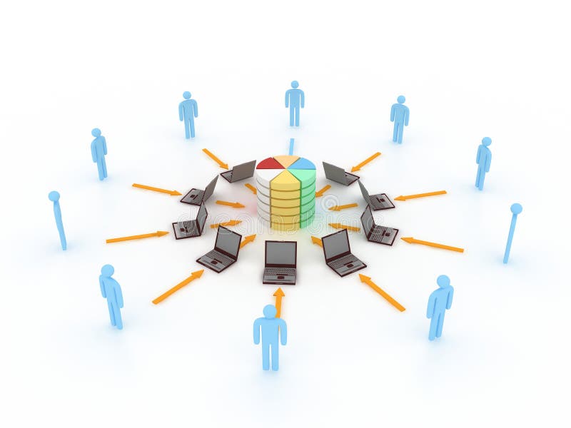 Conceito do Internet ilustração stock. Ilustração de largamente - 5644668