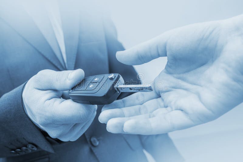 Conceito Novo Da Entrega Do Carro Imagem de Stock - Imagem de ...