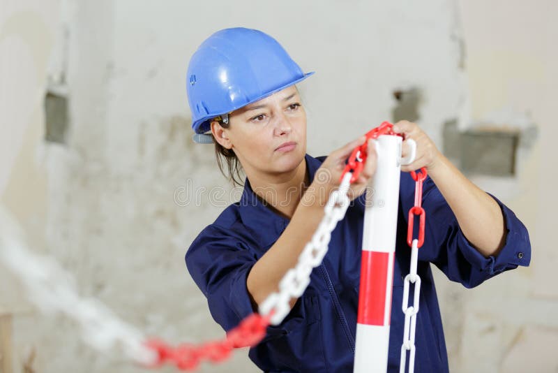 Concentrated Civil Engineer at Work Stock Image - Image of repairman ...