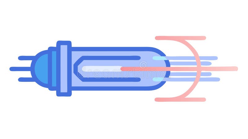 Powerful Plasma Energy Beam Technology Stock Illustrations – 715 ...