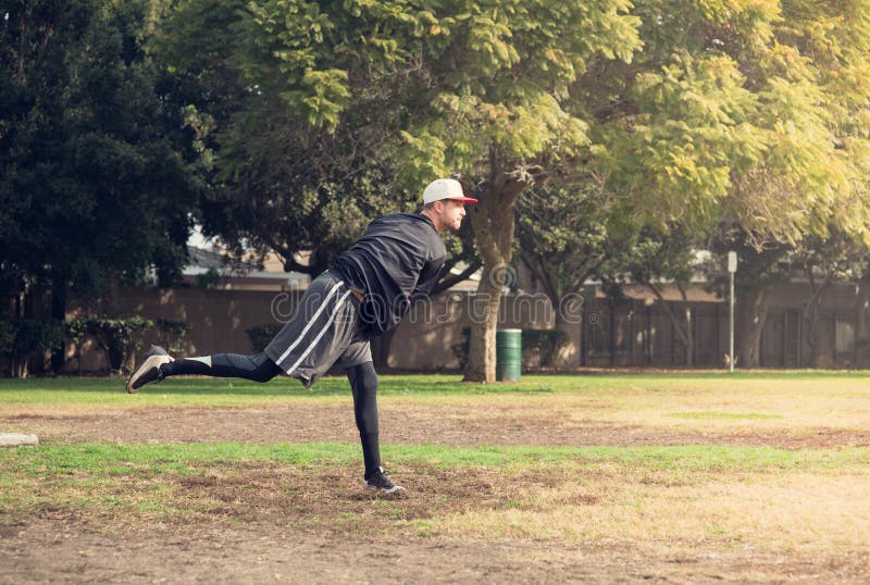 Close Up Portrait of a Pretty Baseball Pitcher Stock Image - Image of ...