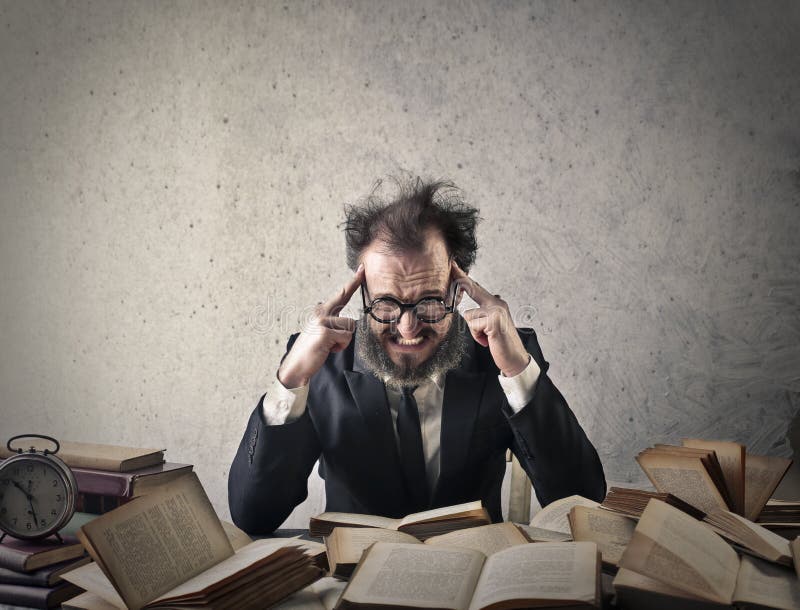 Concentrated man stock photo. Image of office, glasses - 71283472