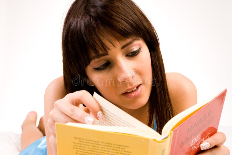Concentrated On Reading Picture. Image: 4696107