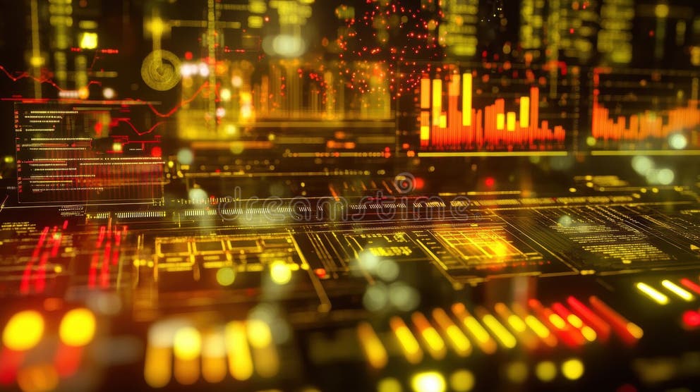 A Concentrated View of a Digital Analytics Board Showing Risk ...