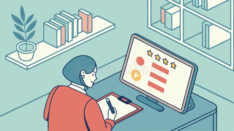 Concentrated Work in a Clean, Modern Office for High Productivity ...