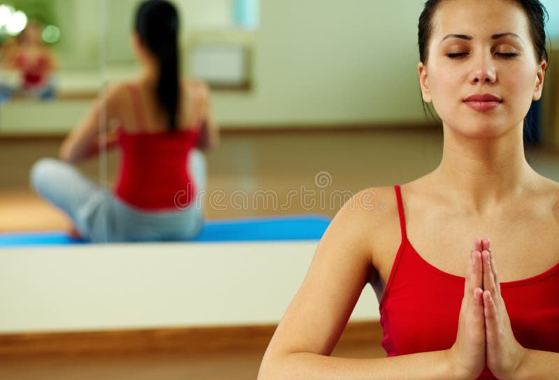 Concentrating stock image. Image of balance, human, adult - 24515123