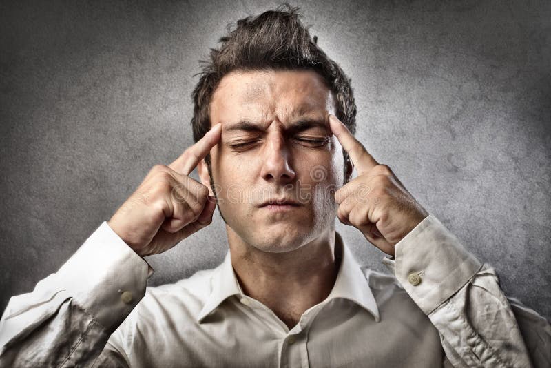 Concentrating stock photo. Image of believe, effort, idea - 26388856