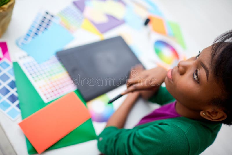 Concentrating on work stock image. Image of profession - 88126295