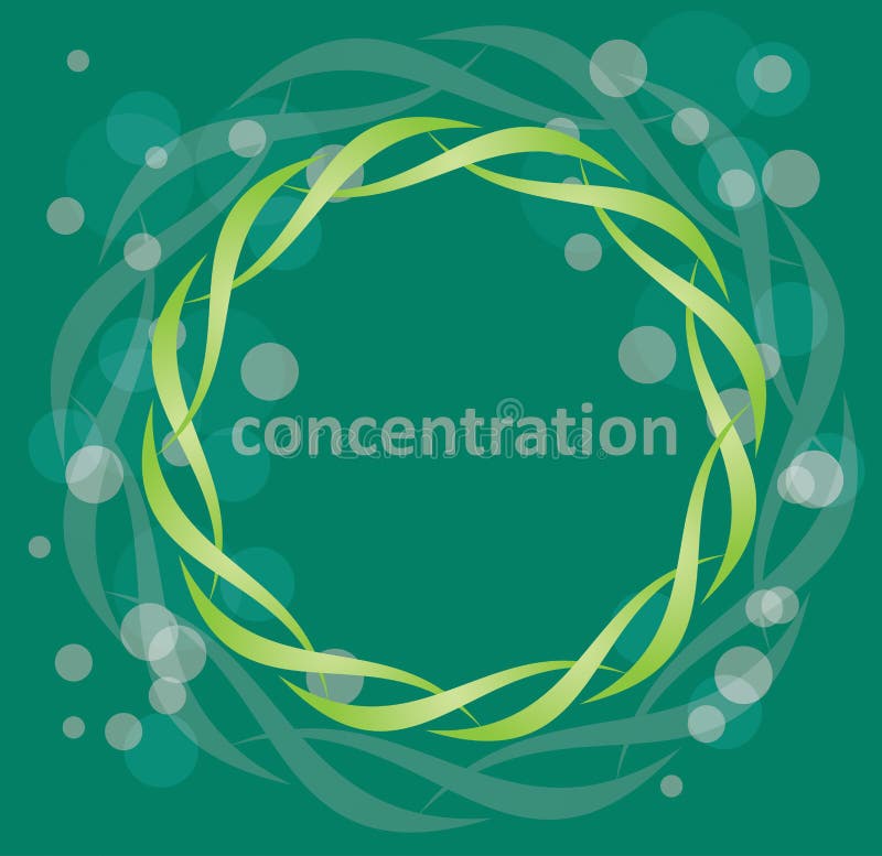Concentration illustration de vecteur. Illustration of calme - 29022585