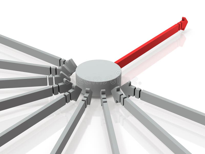 Concentration and Selection. a Base Where Many Arrows are Concentrated ...