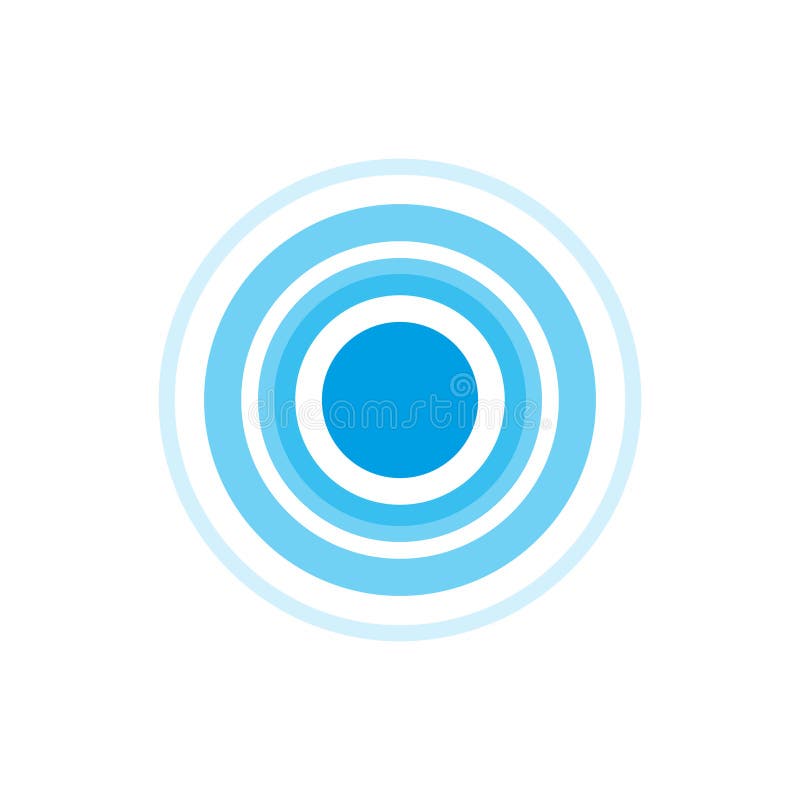 Concentric Circles Icon Stock Illustrations – 3,875 Concentric Circles ...