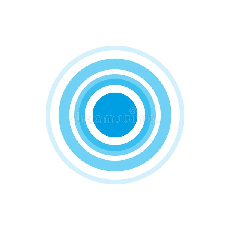 Concentric Circles Icon Stock Illustrations – 3,875 Concentric Circles ...