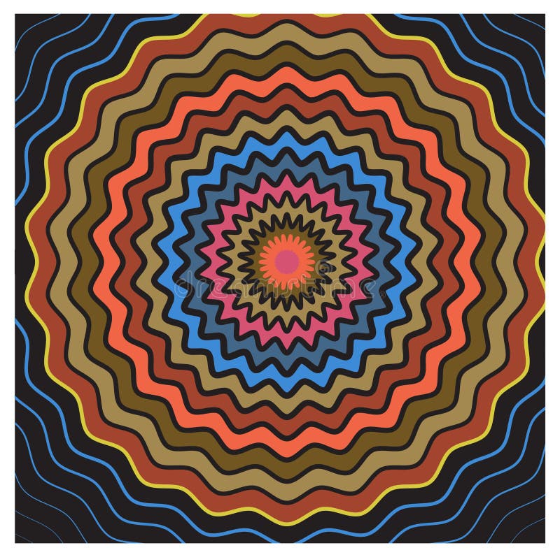 Concentric Circle Elements. Element for Graphic Web Design, Template ...