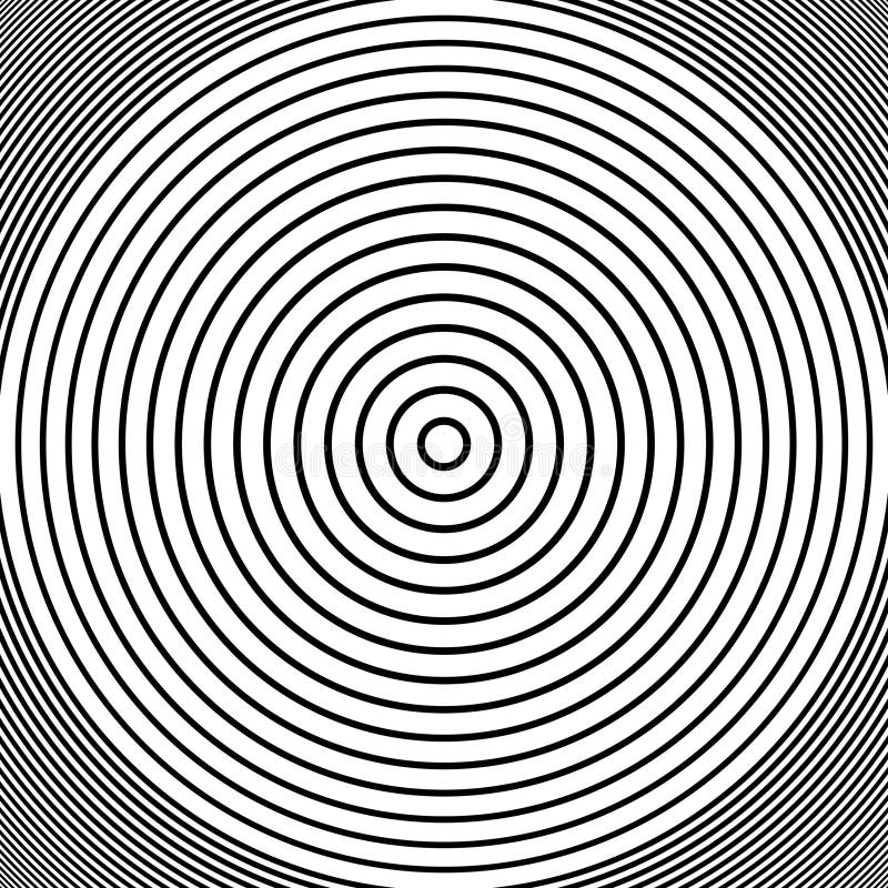 Concentric Circle Lines Pattern. Abstract Textured Background Stock ...