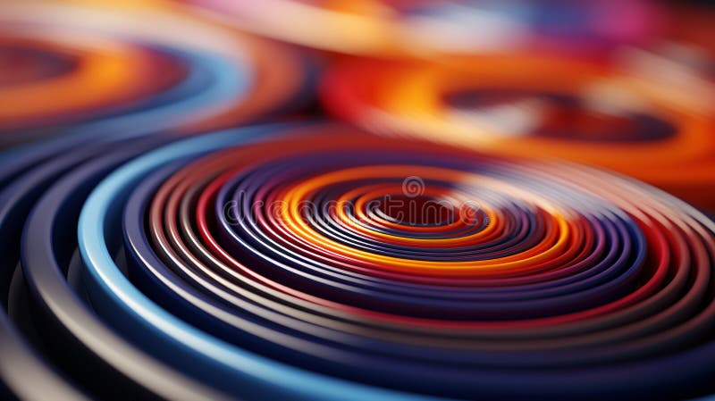 Concentric Circles in Abstract Art: Exploring Size, Color, and Opacity ...
