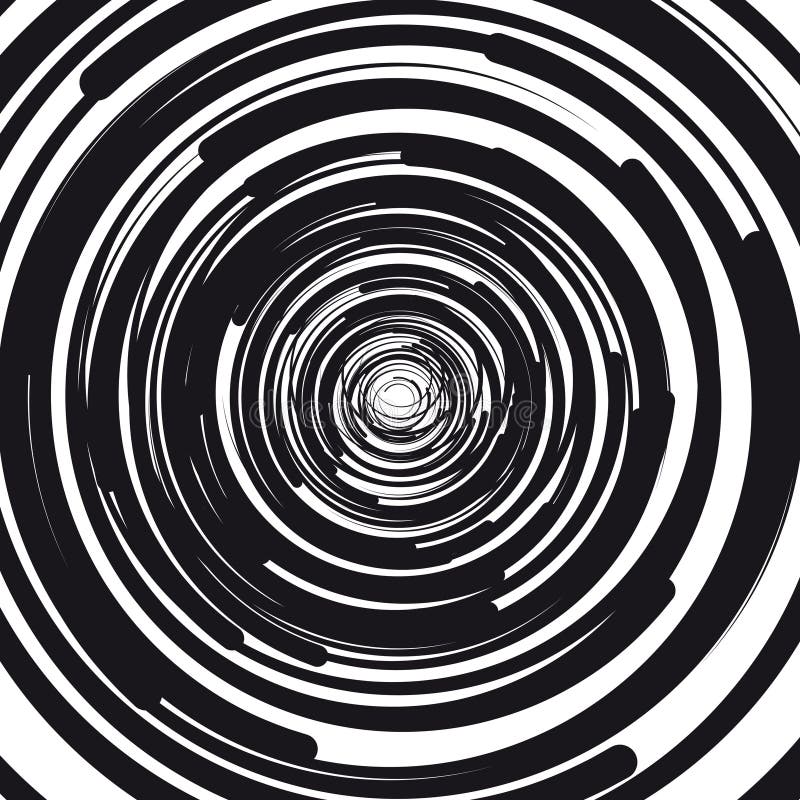 Concentric Circles Abstract Background Stock Illustration ...