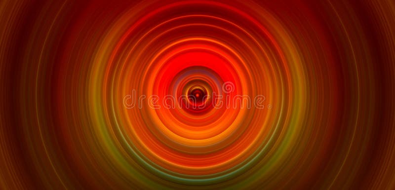 Concentric Circles from Center. Abstract Background Stock Illustration ...