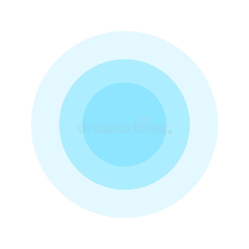 Concentric Circles. Circles with a Common Center. Vector. Illustration ...