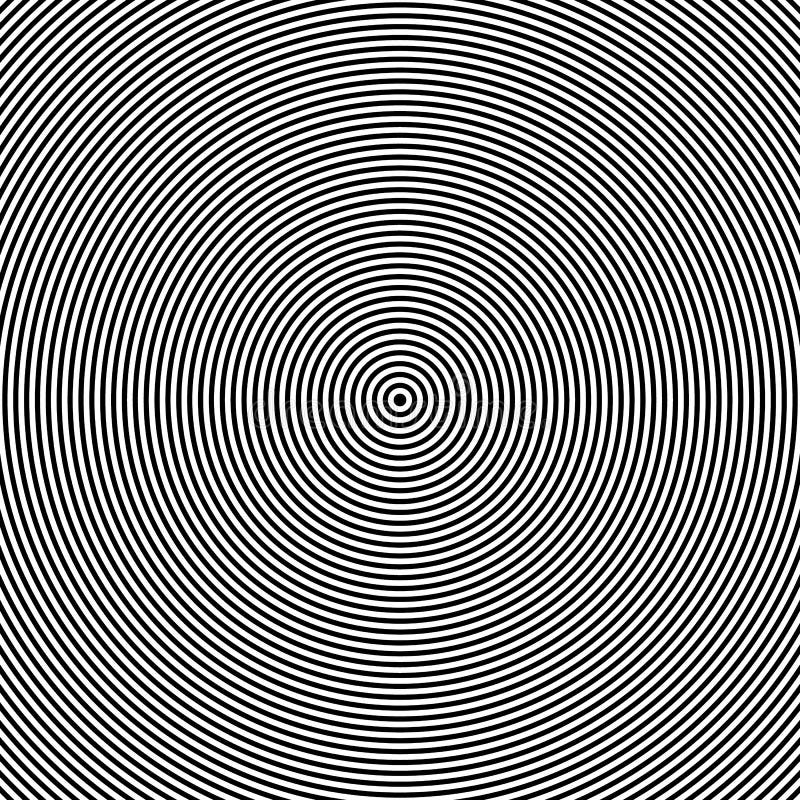 Concentric Circles,concentric Rings Abstract Geometric Pattern. Stock ...