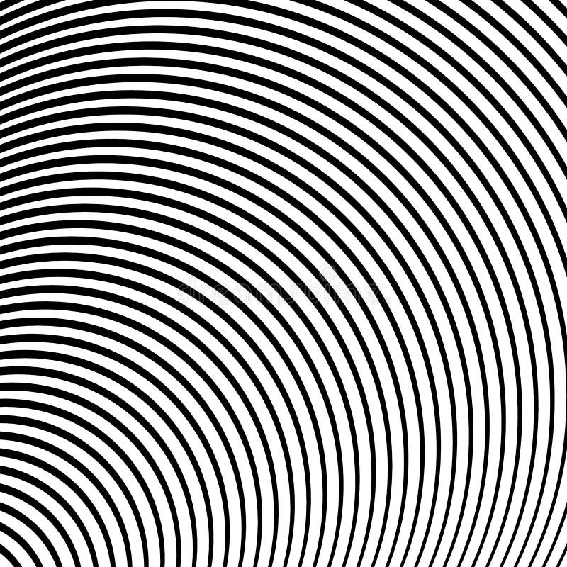 Concentric Circles,concentric Rings Abstract Geometric Pattern. Stock ...