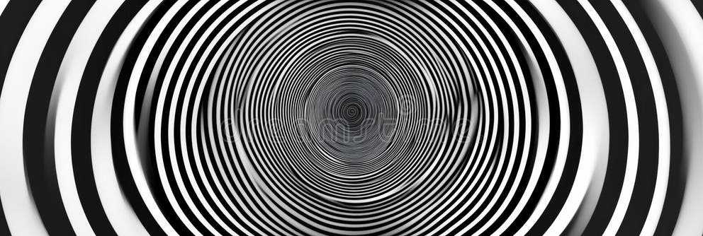 Concentric Circles Create a Mesmerizing Optical Illusion of Depth in ...